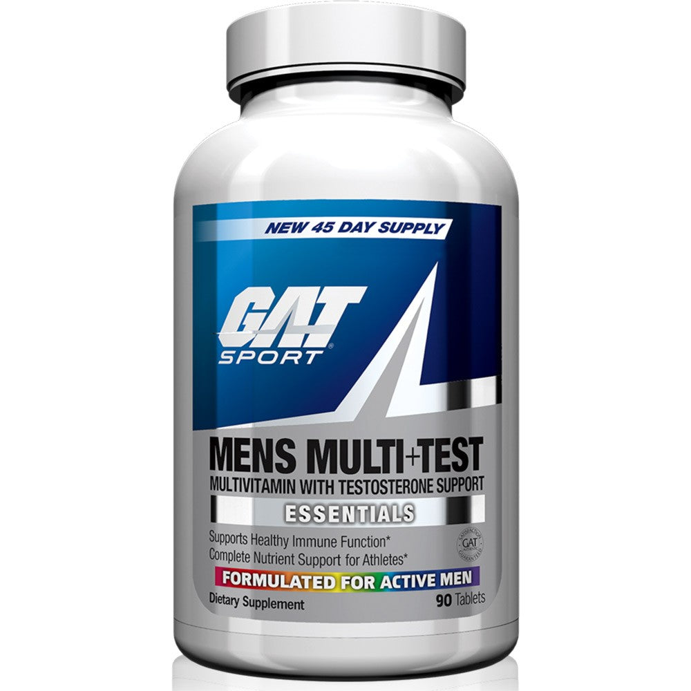 GAT ESSENTIALS MENS MULTI+TEST 90 TABLETS